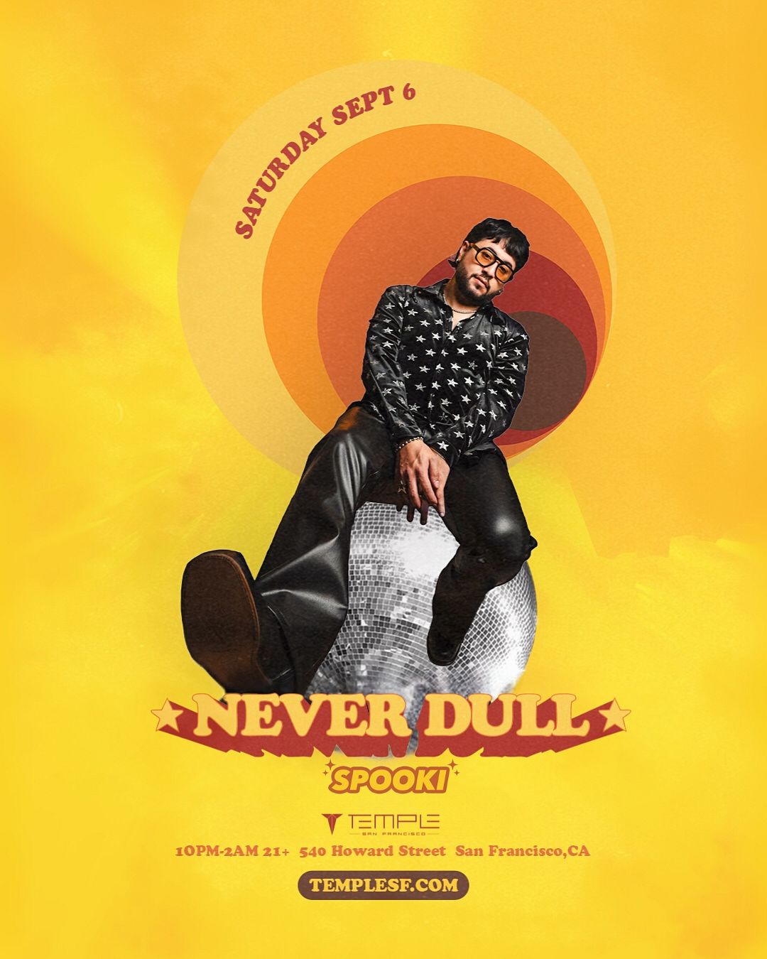 Big Disco Energy Tour: San Francisco Temple – Never Dull